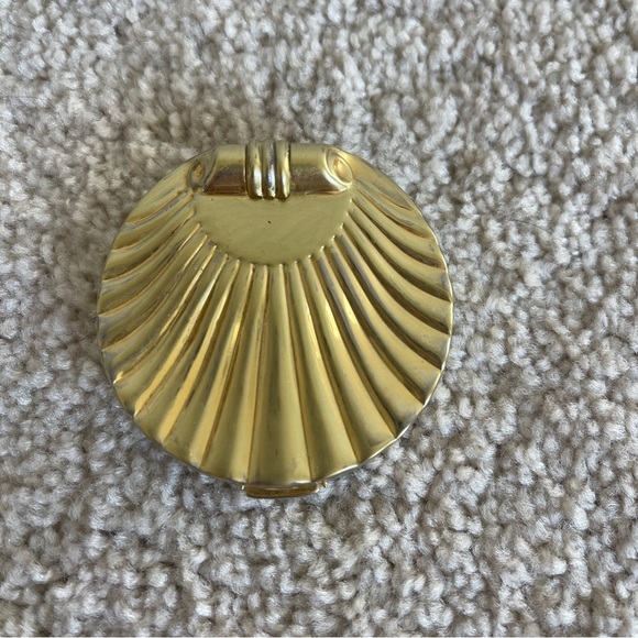 Estee Lauder | Makeup | Vintage Este Lauder Golden Shell Compact Face ...